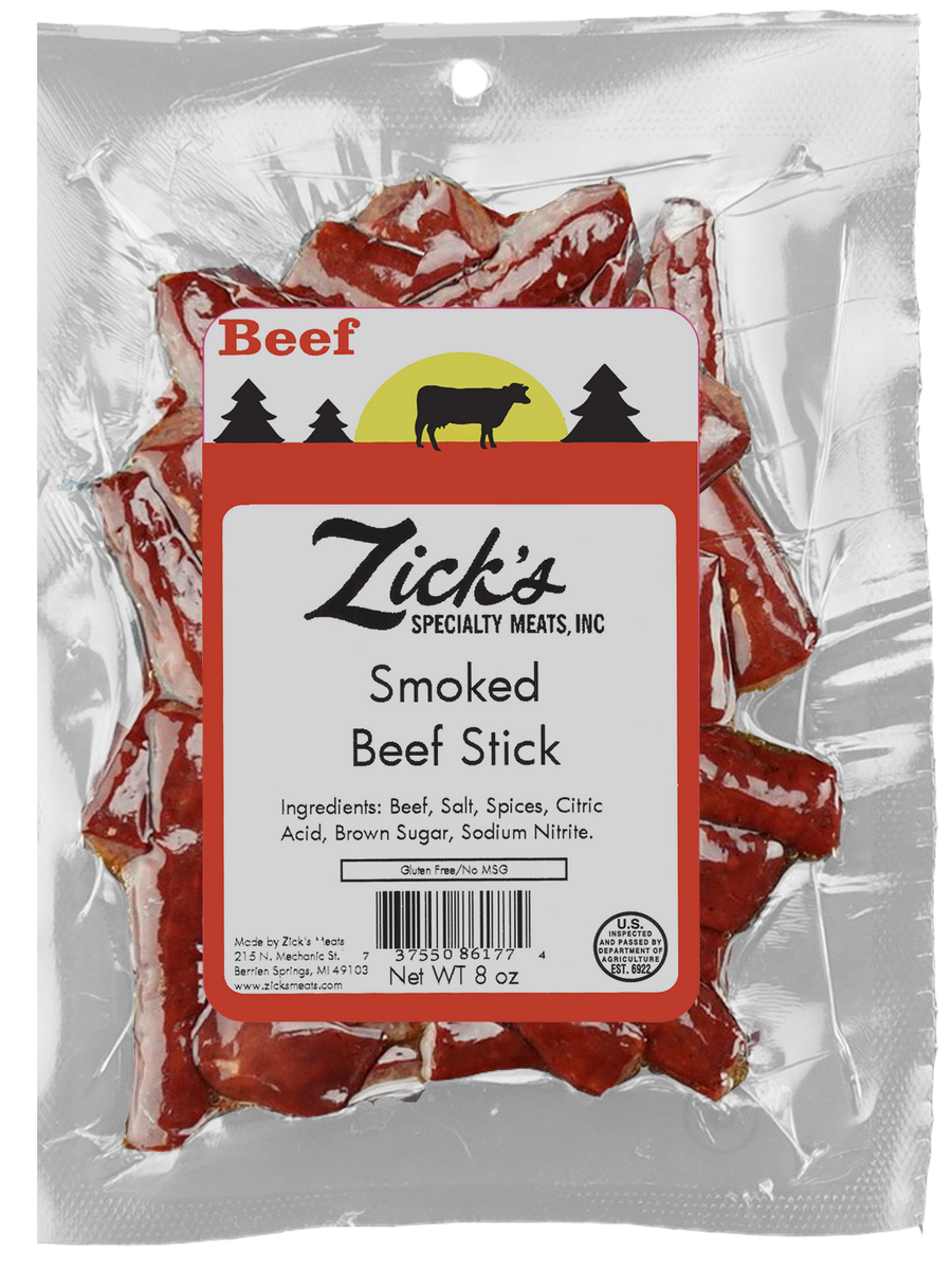 Smoked Beef Stick – Zicks Specialty Meats